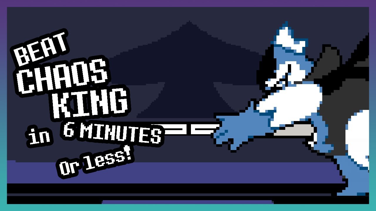 How to beat Chaos King in 6 MINUTES or less! - YouTube