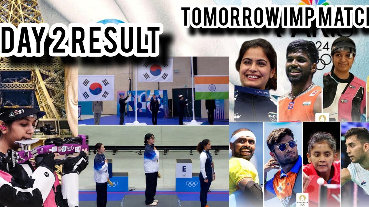 Day 2 Matches result and upcoming imp match for Indian on 29-jul 2024 # ...