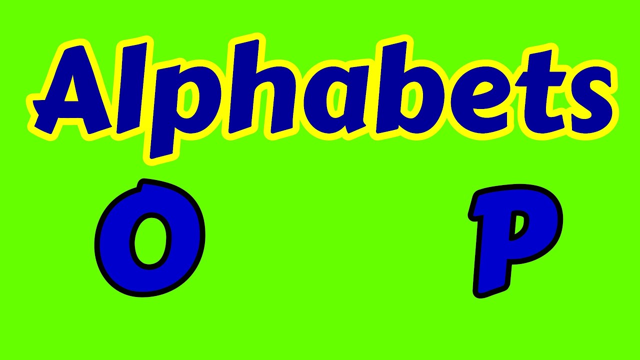 Alphabets OP. Welcome to my Channel Eva Maria. #abcd - YouTube