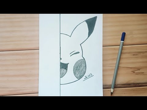 How To Draw Pickachu ll Pencil Drawing Step By Step ll Drawing Tutorial ...