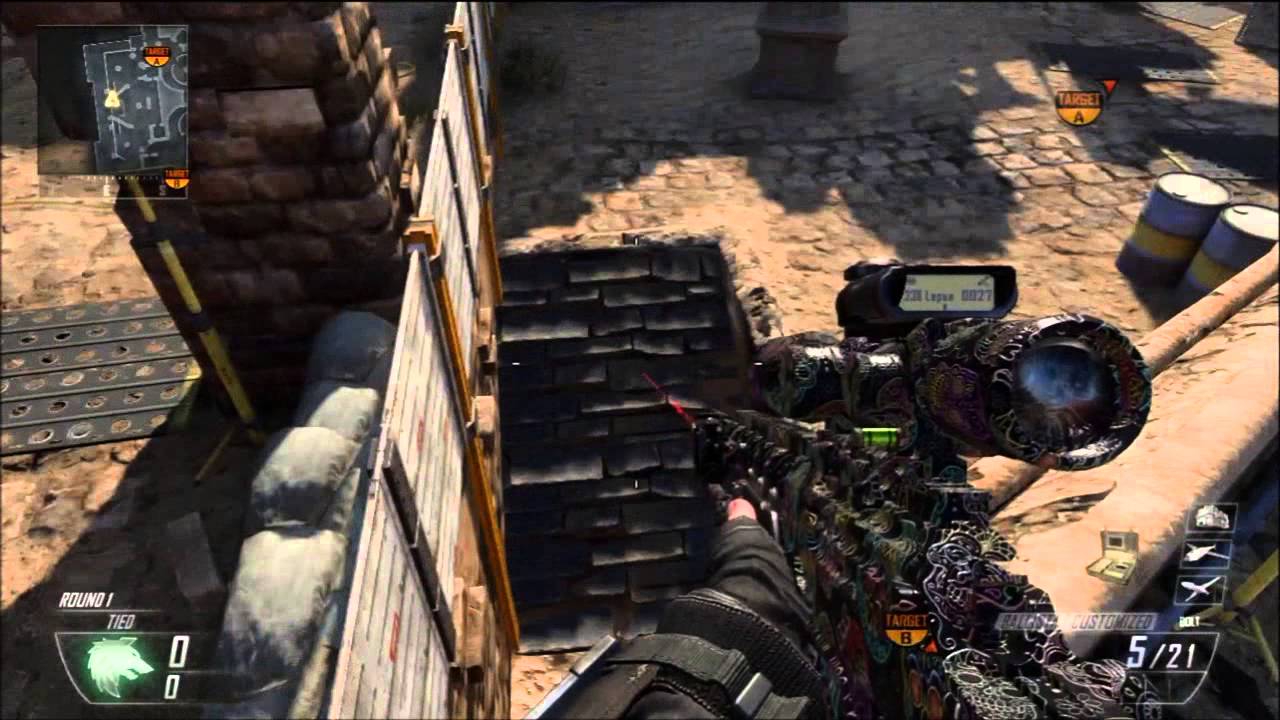 Trickshot Spots - Dig - New Apocalypse DLC - Black Ops 2 - YouTube