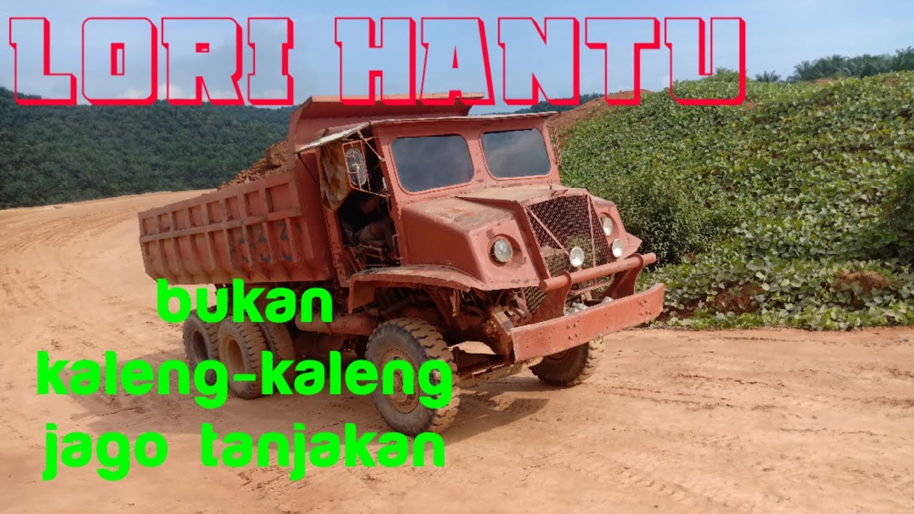 Lori hantu dump truk jagonya tanjakan - YouTube