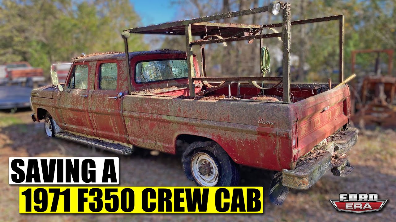 Saving a 1971 F350 Crew Cab! | Ford Era - YouTube