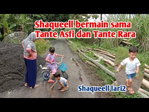 SHAQUEELL BERMAIN SAMA TANTE ASFIA DAN TANTE RARA - YouTube