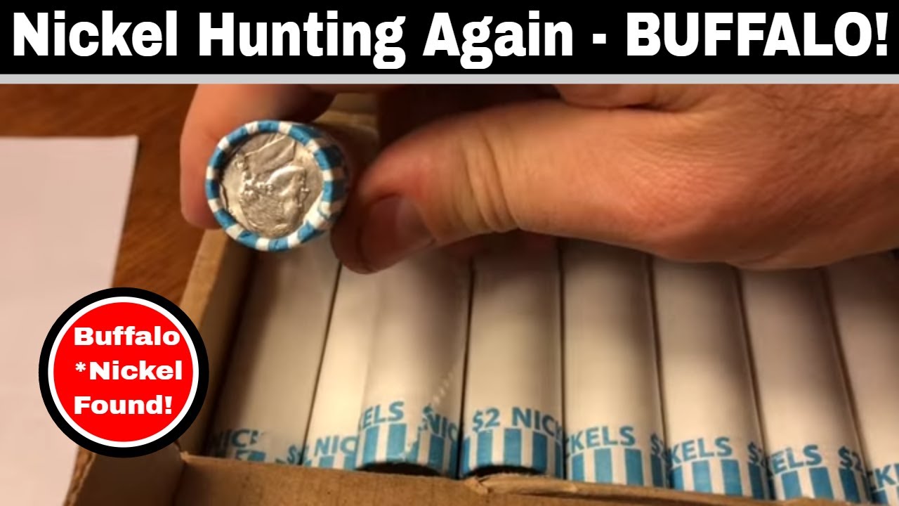 Coin Roll Hunting Some Nickels Again! - YouTube