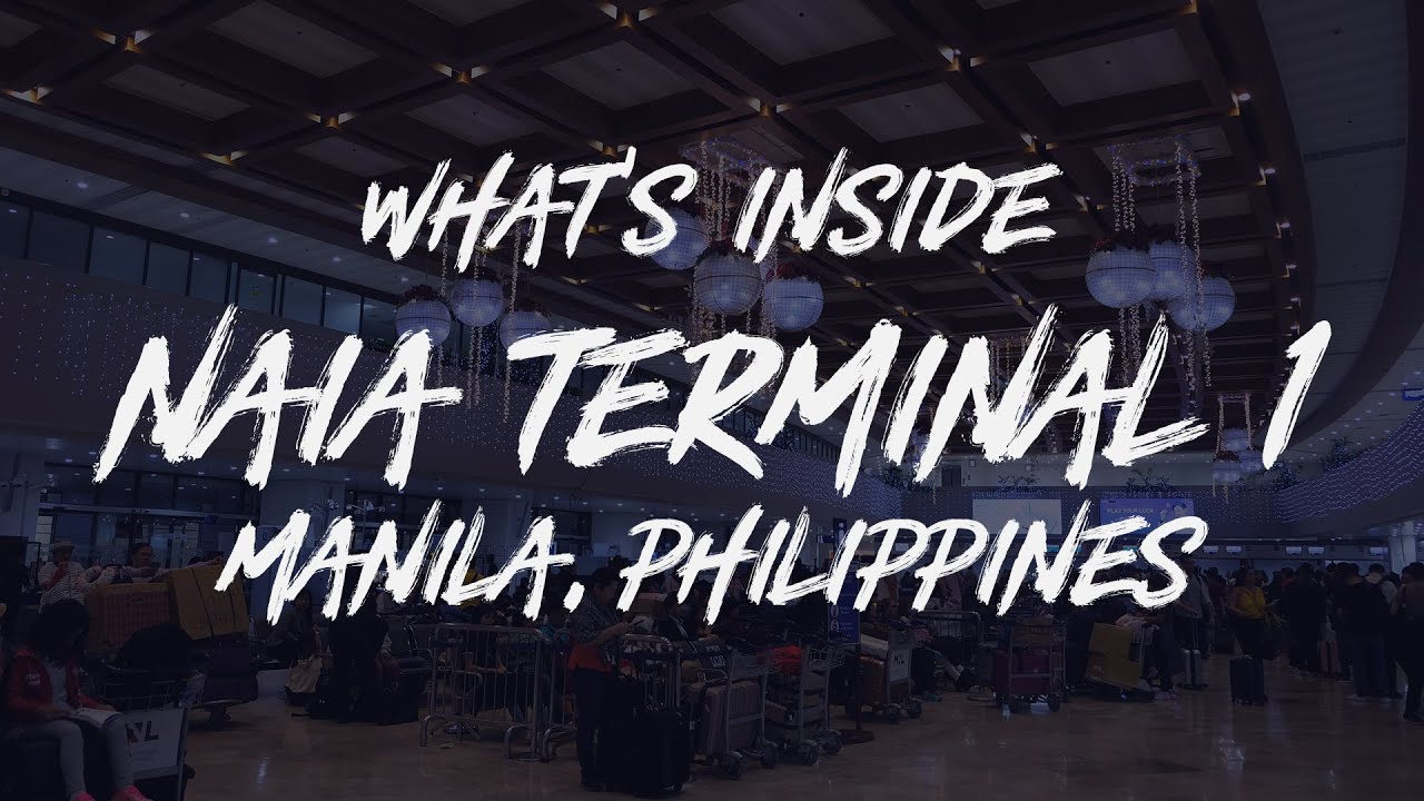 Exploring what's inside the NAIA Terminal 1 Manila, Philippines Airport ...
