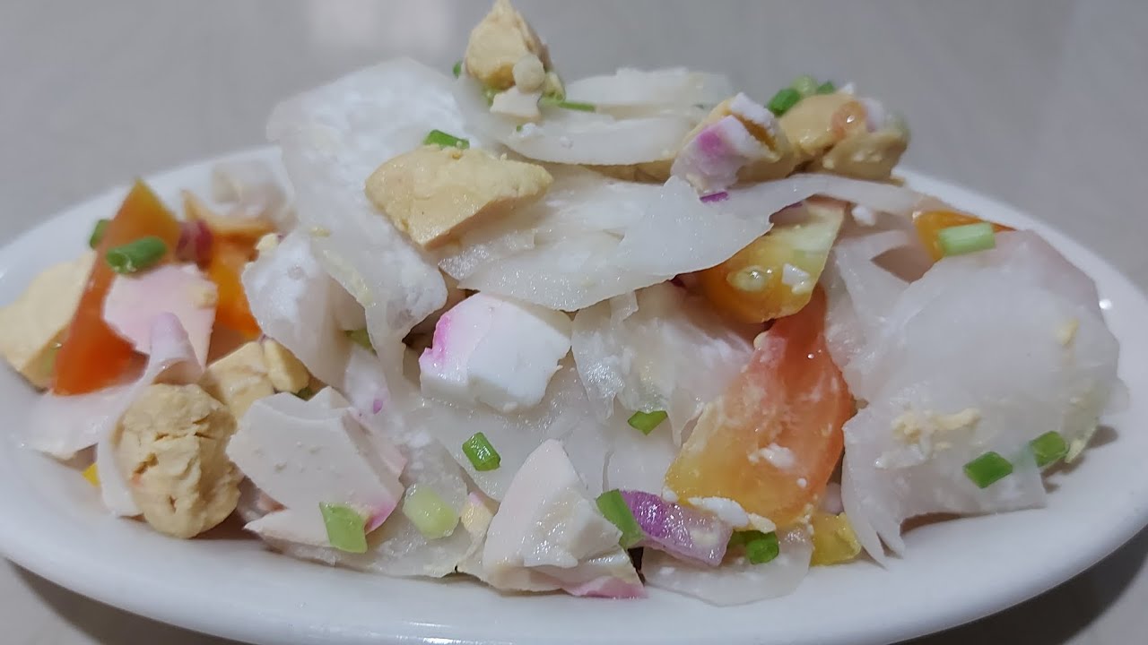How to make ensaladang Labanos | Labanos salad - YouTube