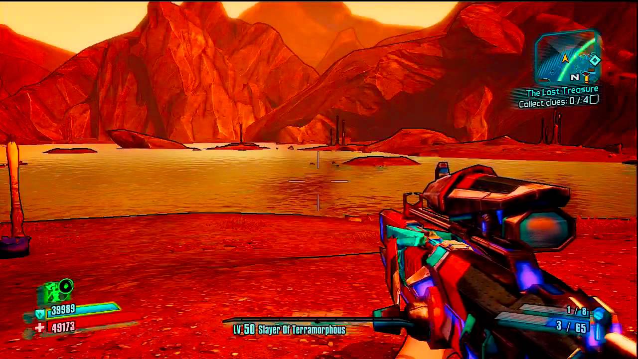 Tannis Riding a Fish Easter Egg in Borderlands2 - YouTube
