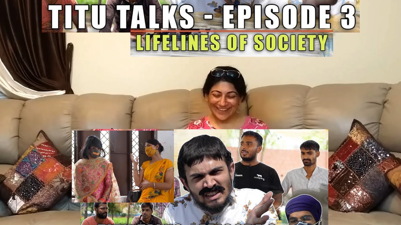 BB Ki Vines | Titu Talks- Episode 3 ft. Lifelines Of Society | REACTION ...