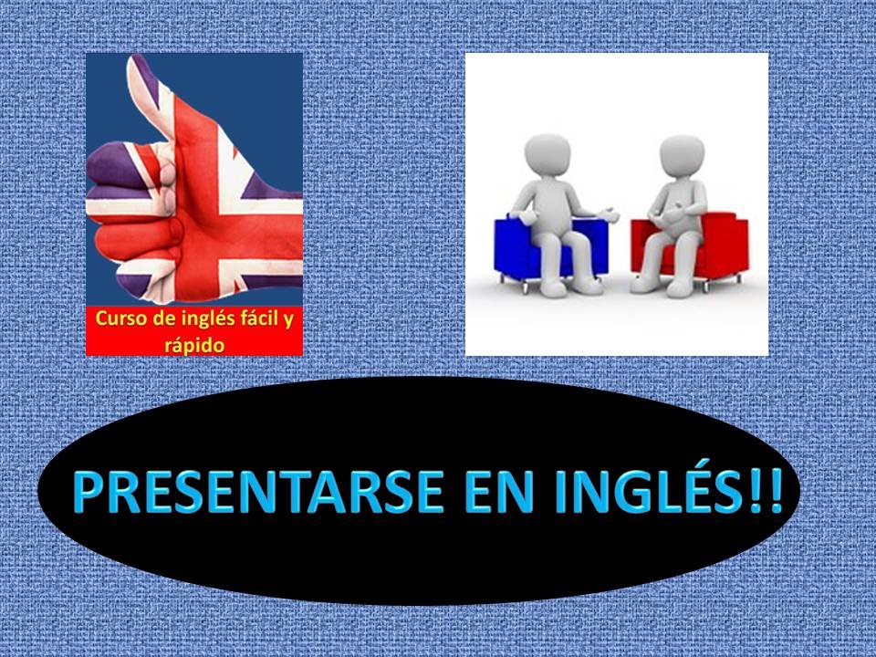 Como presentarse en inglés - YouTube
