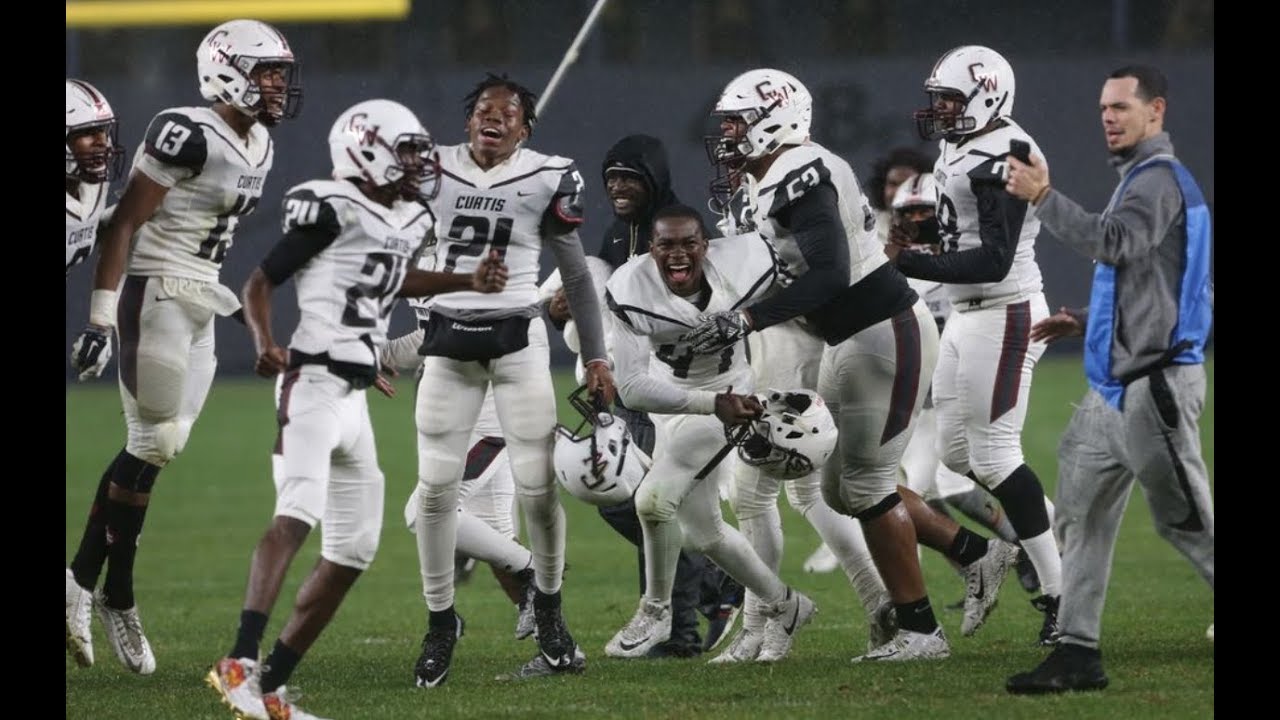Curtis Warriors 2017 PSAL City Football Championship win at Yankee ...