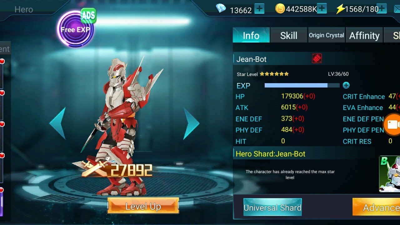 Ultraman Legend Of Heroes: Jean Bot (Gameplay) - YouTube