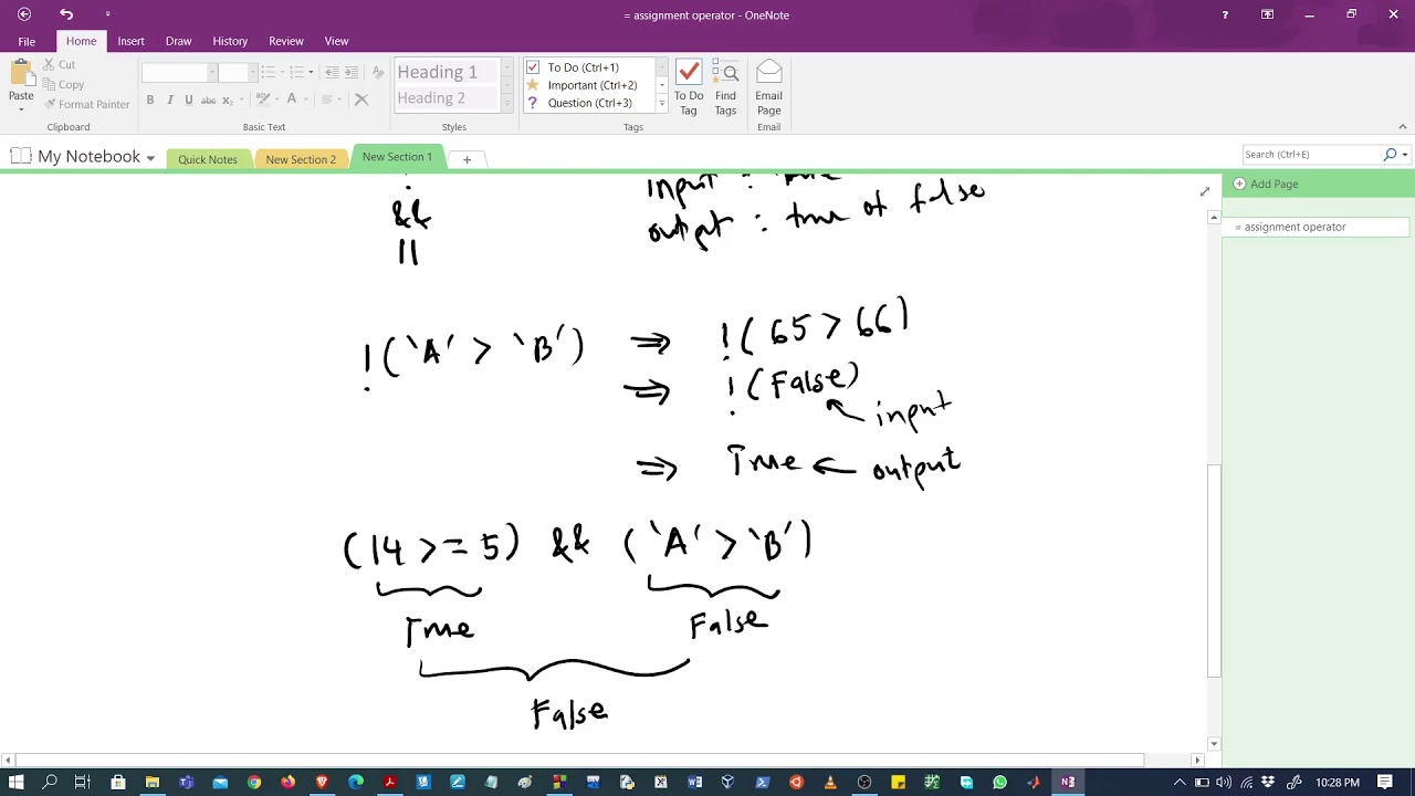 STQS1313 Minggu 5 Kuliah 2 Bhgn2 Logical operators and expressions ...