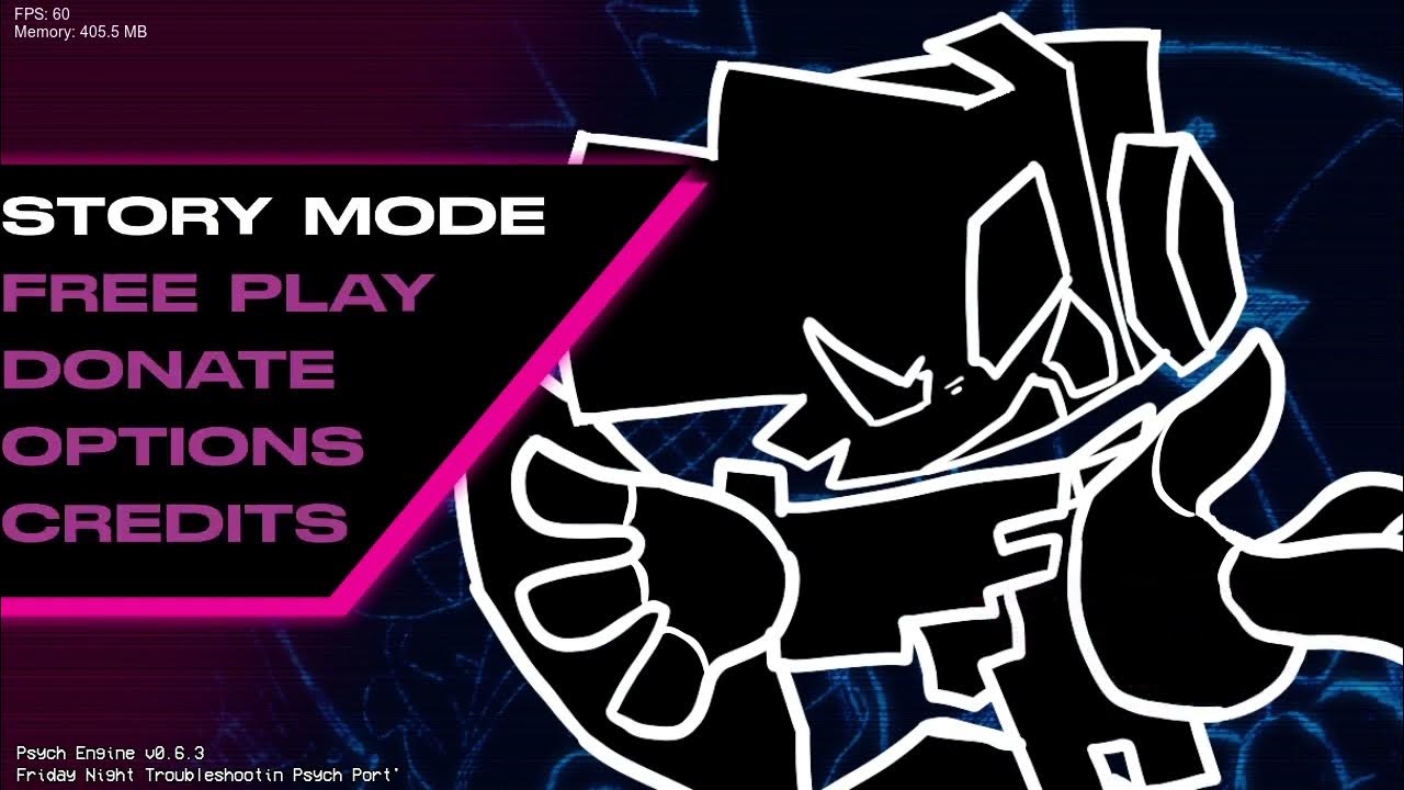 Friday night Troubleshootin main menu recreation in Lua Progress! - YouTube