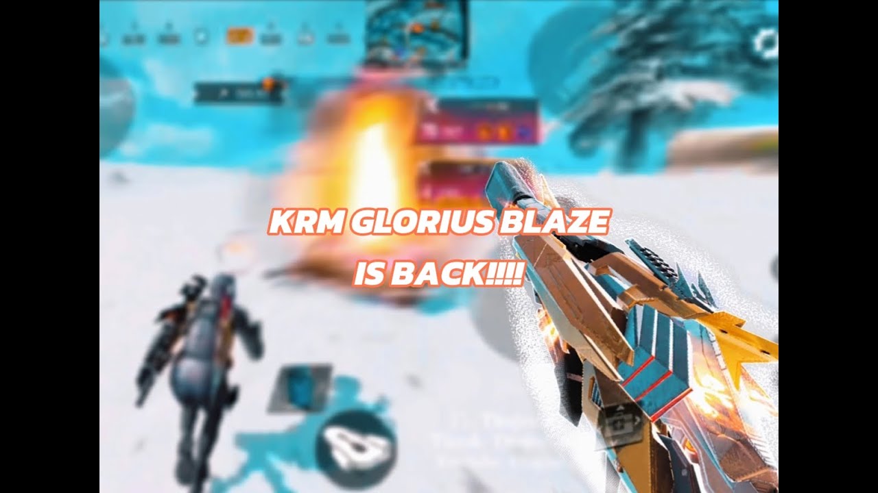 LEGENDAR KRM IS BACK!! |GLORIOUS GLAZE GAMEPLAY| CALL OF DUTY MOBILE| - YouTube