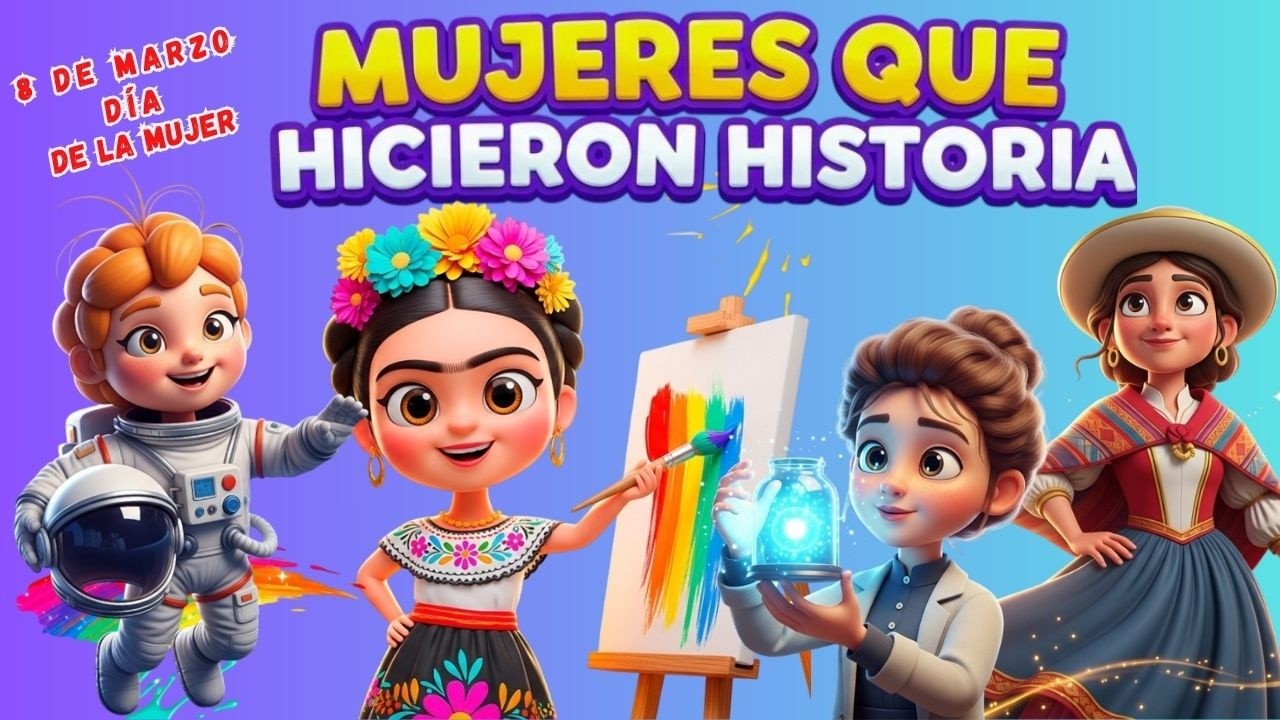 Mujeres que hicieron historia|Día de la Mujer | biografías para niños ...