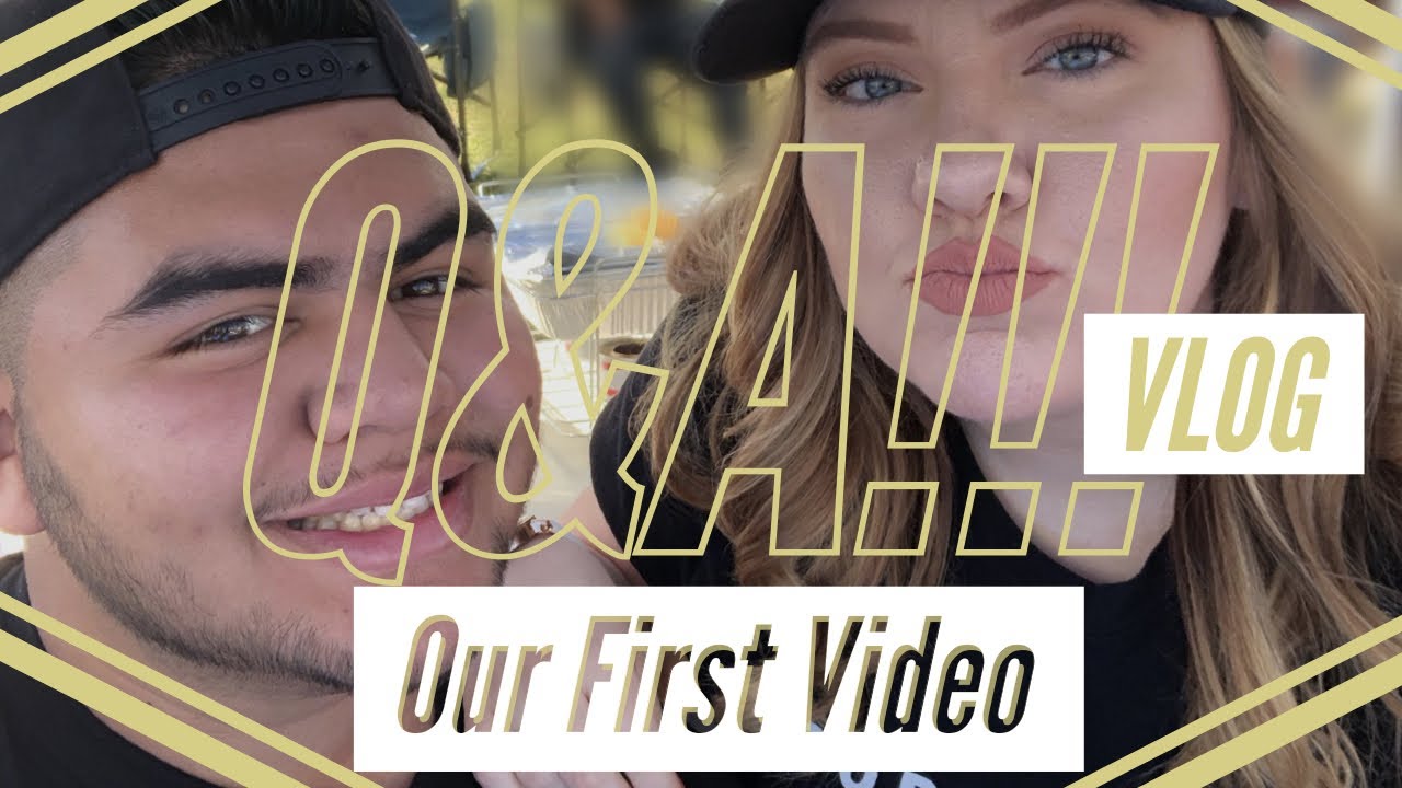 Q&A VLOG!! Our First Video - YouTube