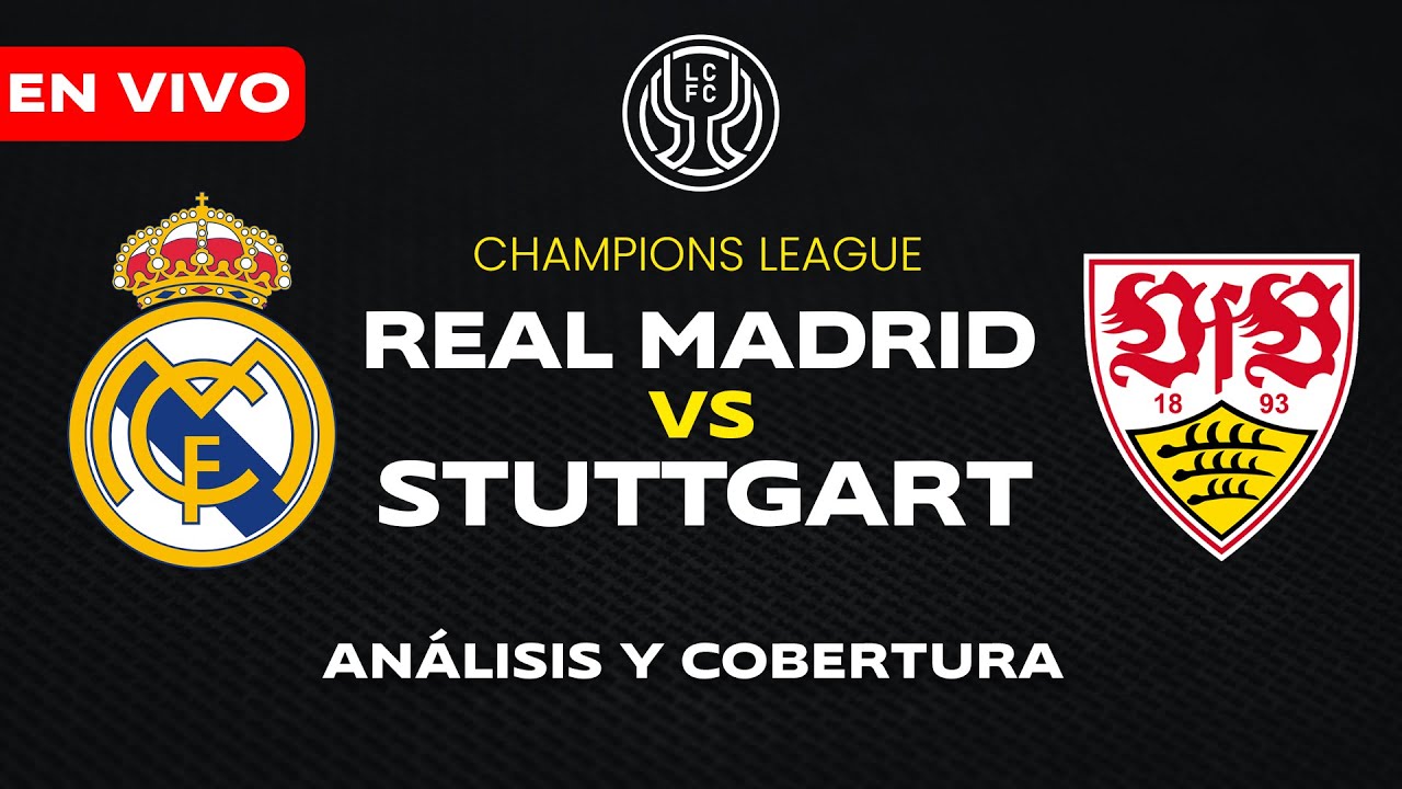 UEFA CHAMPIONS LEAGUE: Real Madrid vs Stuttgart - YouTube