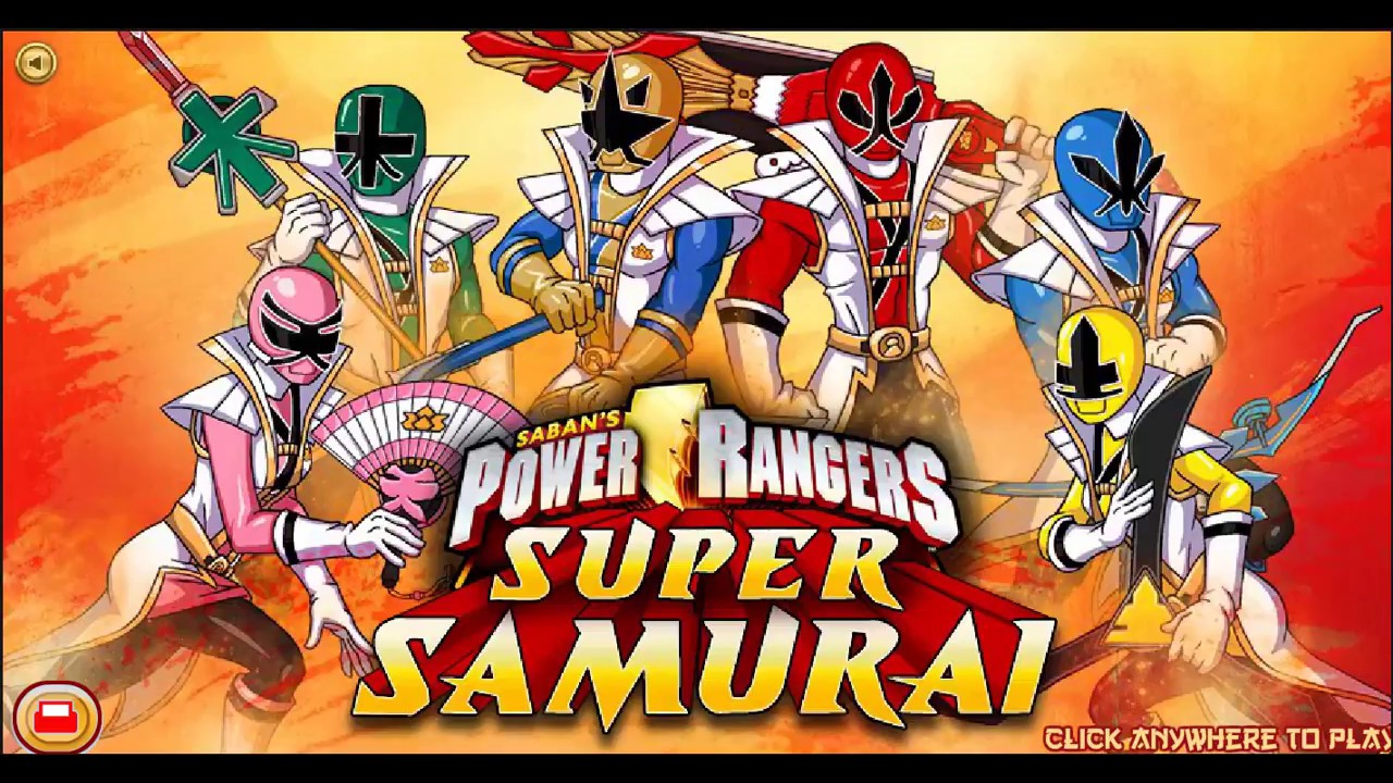 Colorful game - Power rangers samurai first morph part 1 - YouTube