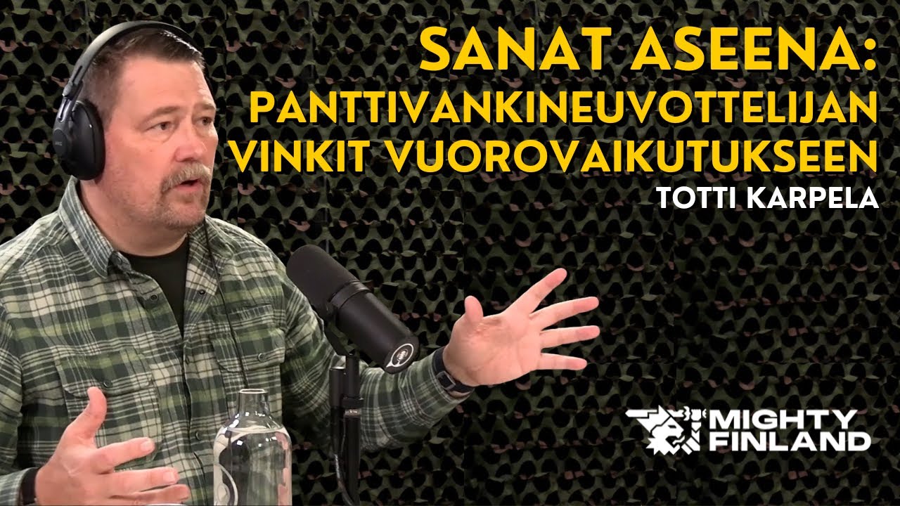 Sanat aseena: Panttivankineuvottelijan vinkit vuorovaikutukseen - Totti ...