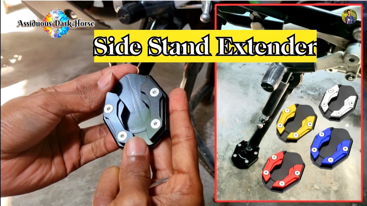 Bike Stand Extender || Best Side-Stand Extender #gadgets #bikelover # ...