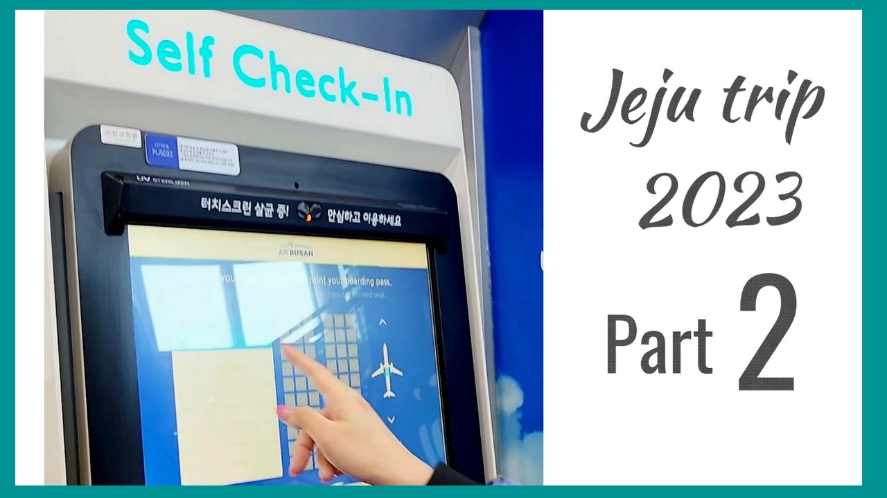 How to self check-in at the airport in Korea. - YouTube