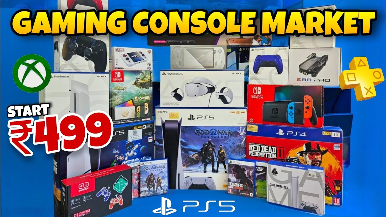 Cheapest Gaming Consoles Market | Cheapest Video Games Market - YouTube
