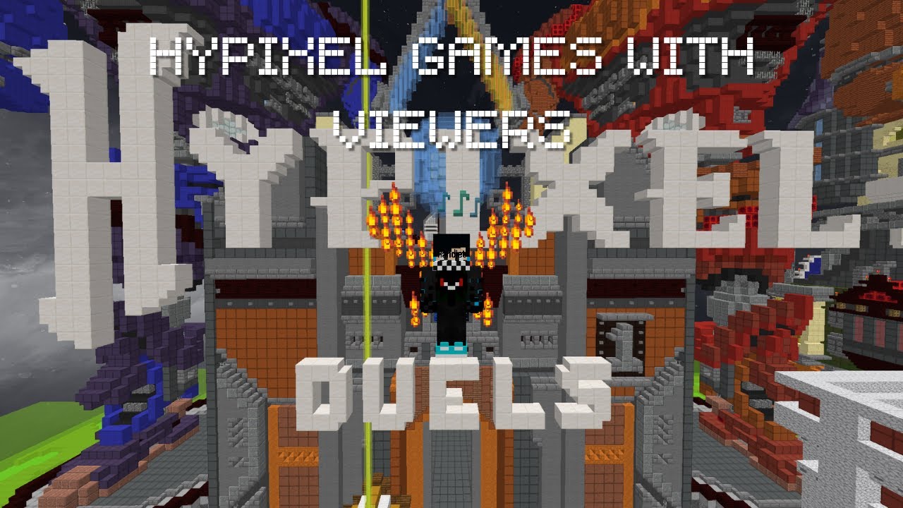 EXAMS FINISHED | THE HYPIXEL GAMES WITH VIEWERS - YouTube