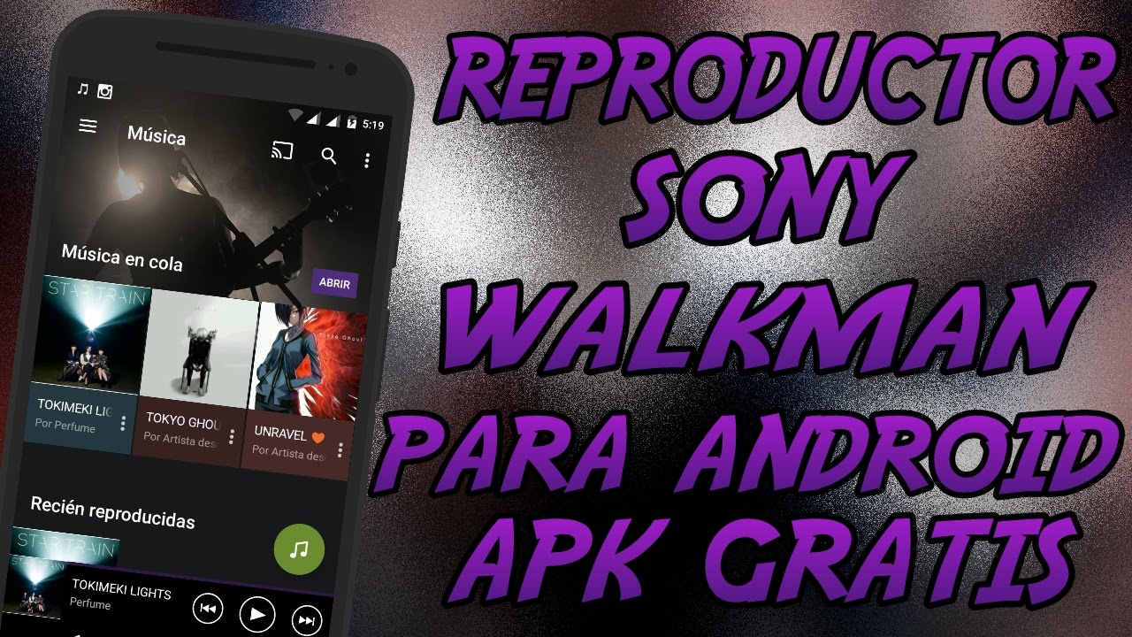 Reproductor De Música Sony Walkman apk Para Android 2016 - YouTube