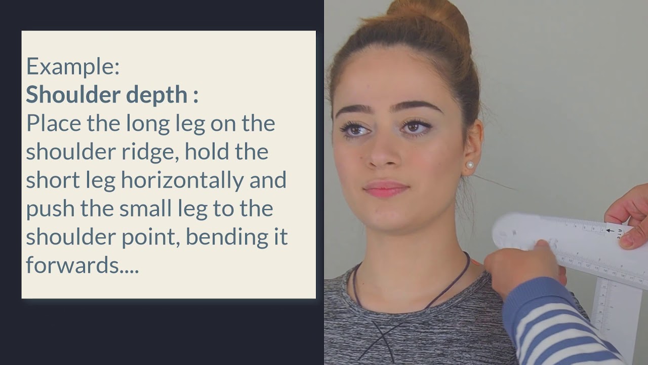 Hurth Ruler, Measuring Tool for Sewing, Taking body measurements, - YouTube