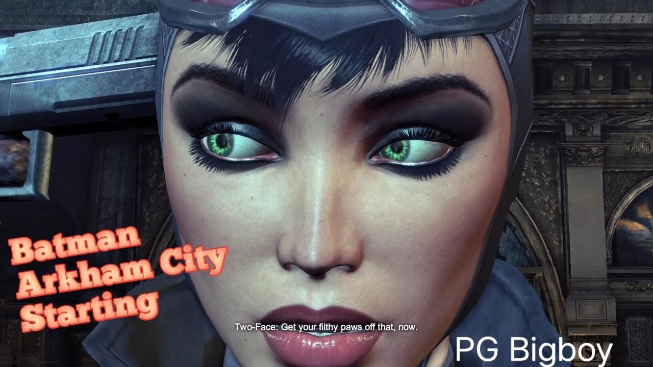 Batman Arkham City Catwoman Entry, Arkham City Starting - YouTube