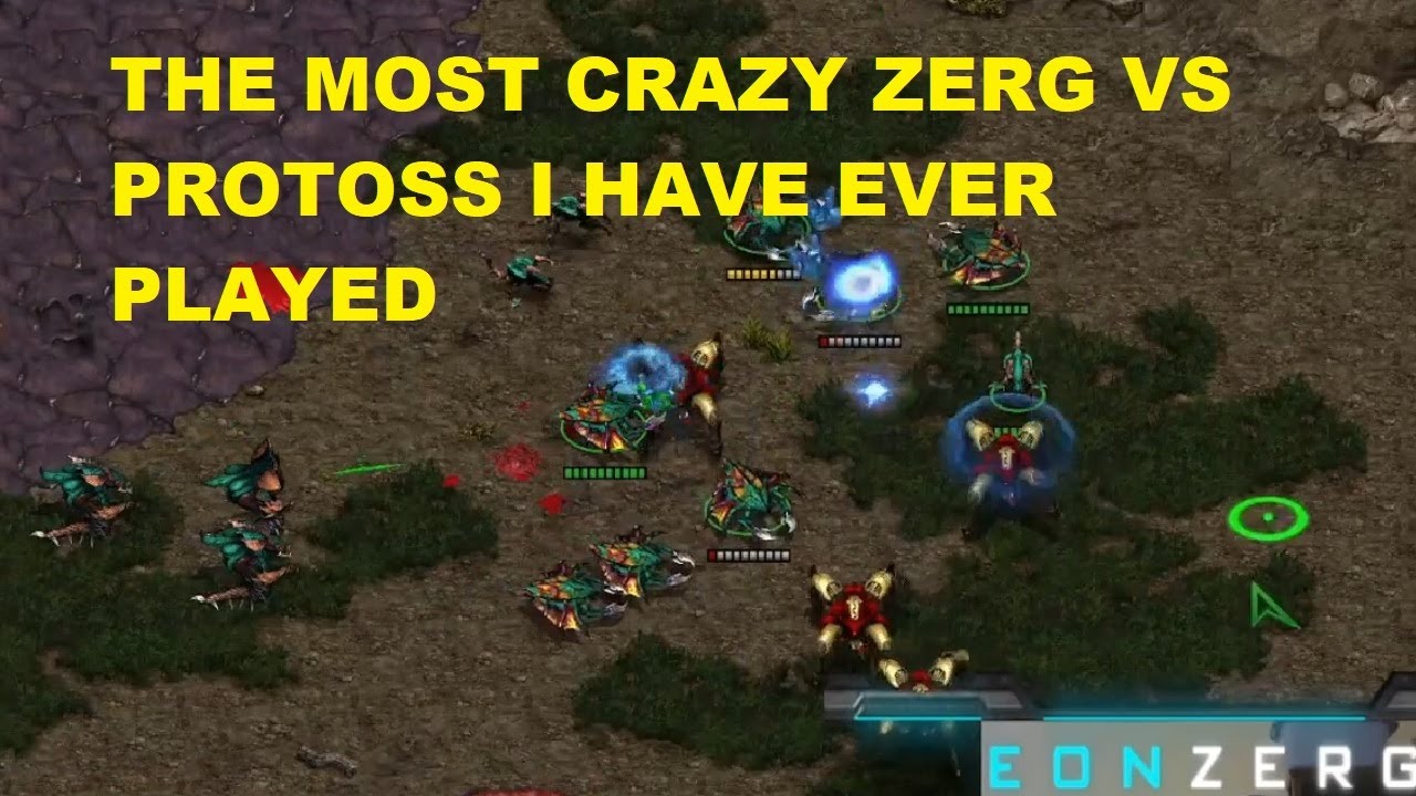 THE MOST CRAZY ZERG VS PROTOSS I HAVE EVER PLAYED - YouTube