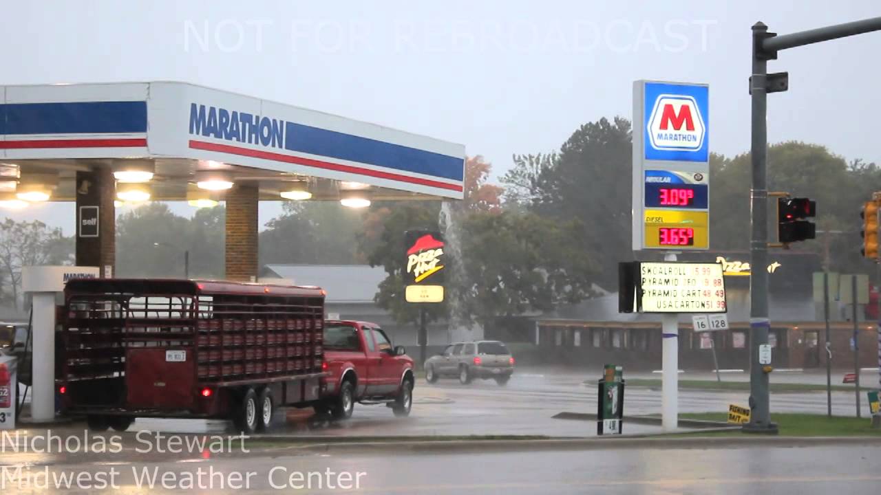 Moweaqua/Decatur, Illinois Tornado Storm October 13, 2014 - YouTube