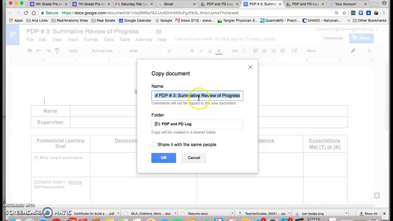 How To Copy And Save A Shared Google Doc YouTube How To Copy And Save A Shared Google Doc YouTube