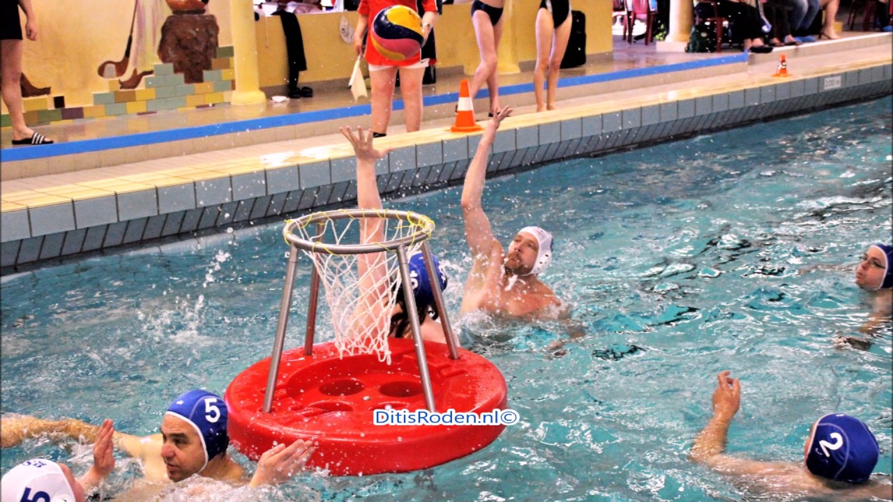 Sportieve, gezellige en succesvolle gSv waterbasketbal in Roden - YouTube