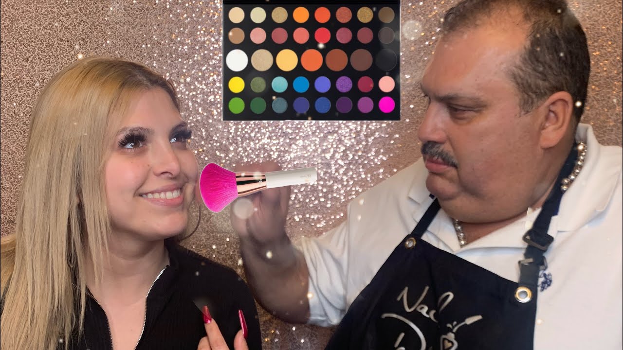 My Dad Does My Makeup Youtube