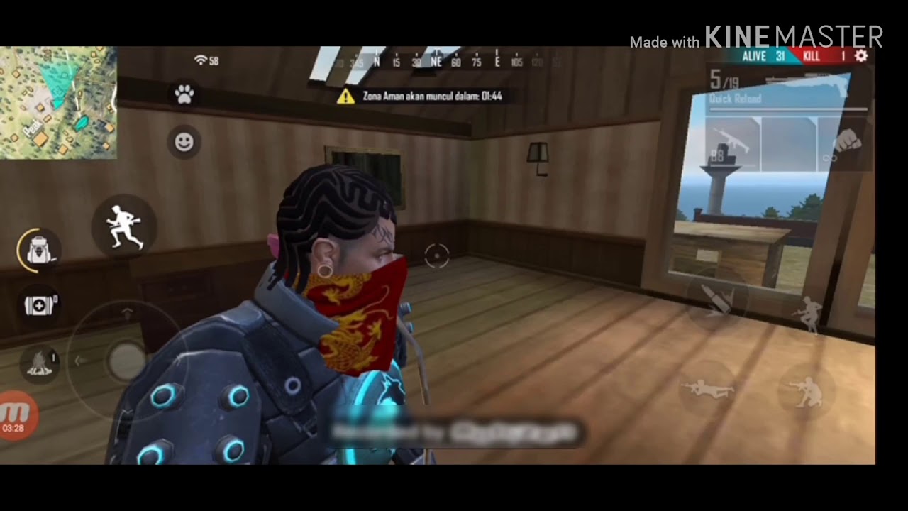 Gameplay fidio free fire - indonesia - YouTube