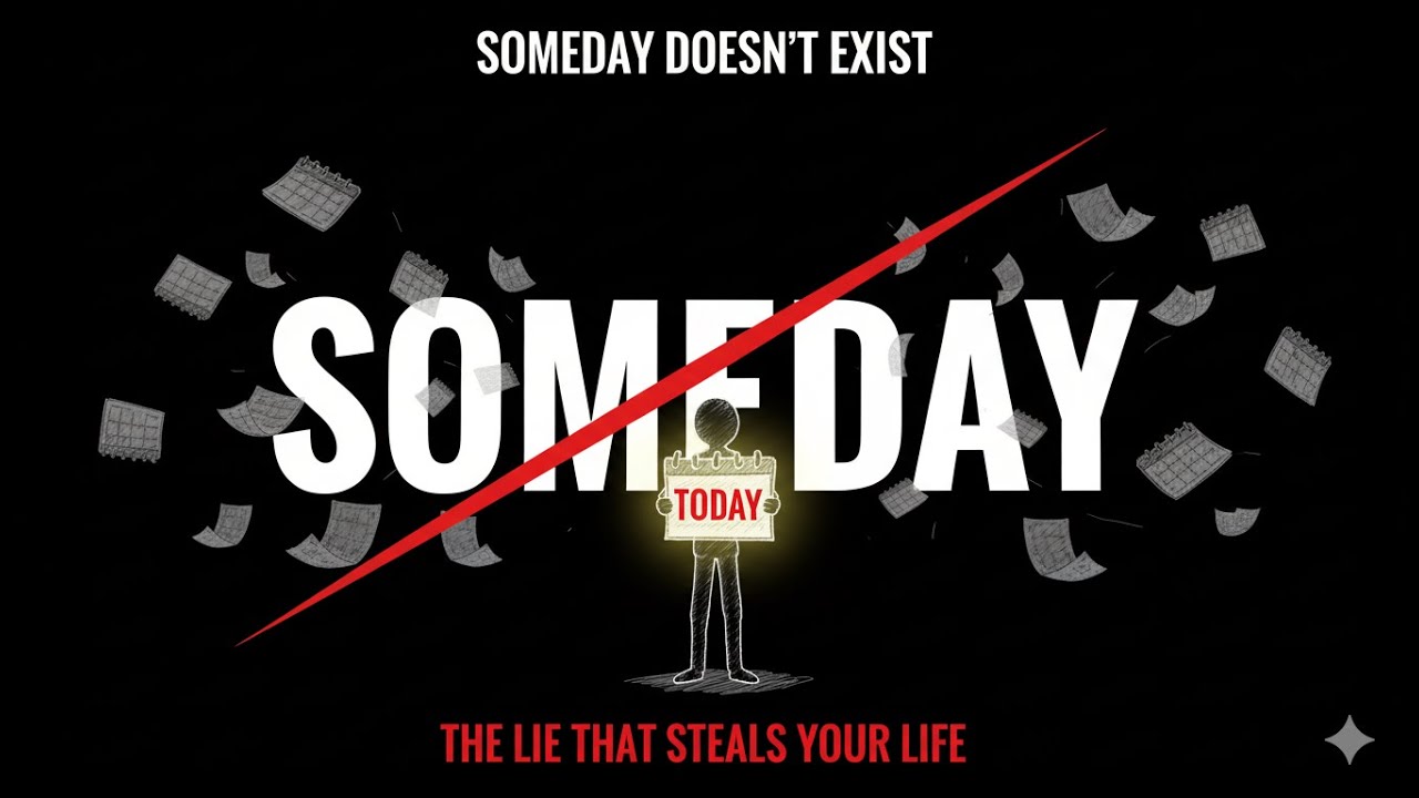 The Illusion of Someday — and How It Destroys Your Life - YouTube