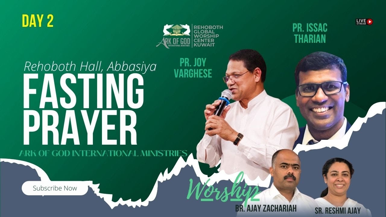 AOG Int'l Ministries Fasting Prayer Sptember Service Pr Issac Tharrian ...
