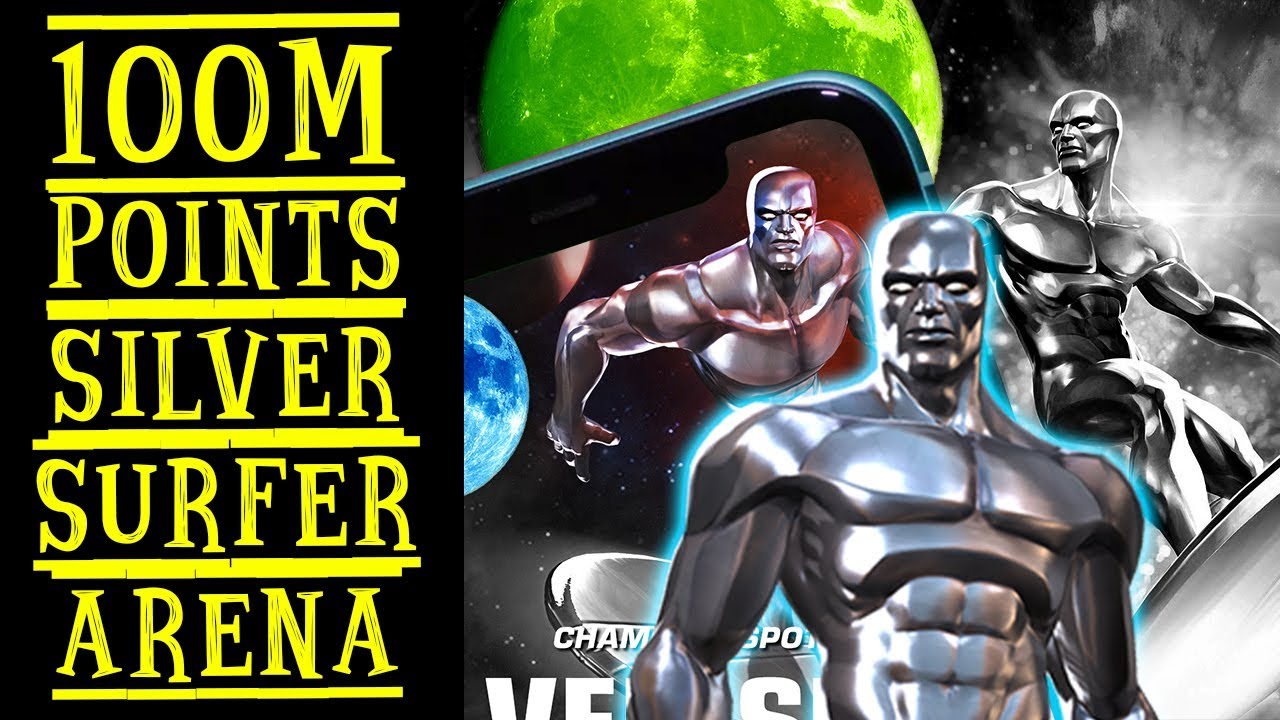 REKOR DENEMESİ MCOC SILVER SURFER (GÜMÜŞ SÖRFÇÜ) ARENA - CANLI - YouTube