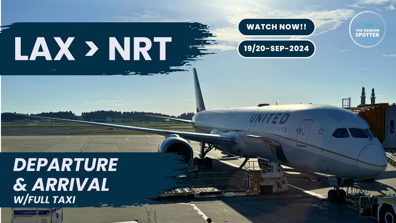 [4K] ️ Experience LAX to NRT with this AMAZING Window Seat View - YouTube