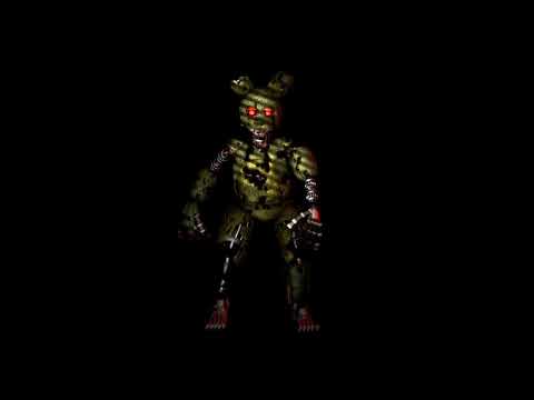 my ignited springtrap walk cycle (WITH SOUND) - YouTube