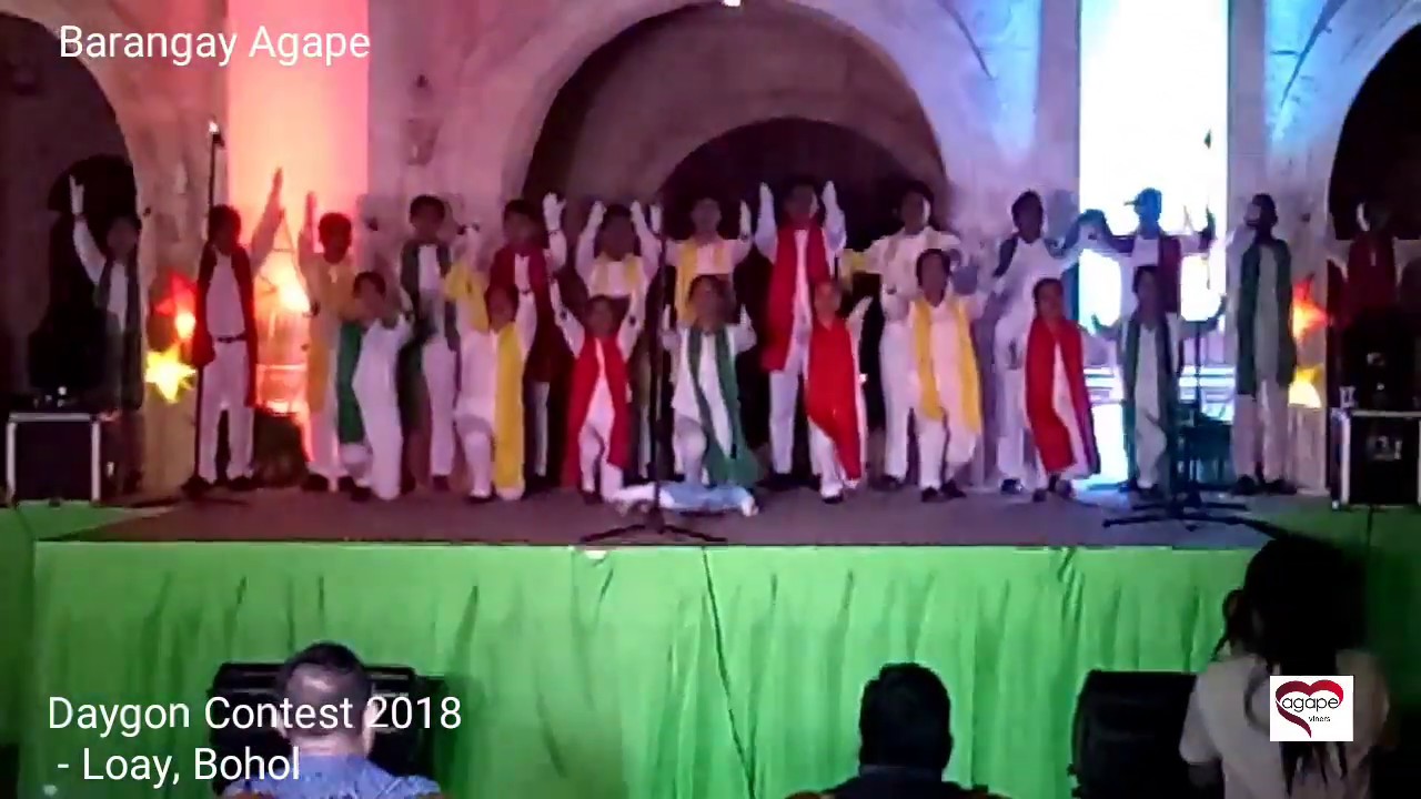 Daygon Contest 2018 - Barangay Agape ( Loay, Bohol ) - YouTube