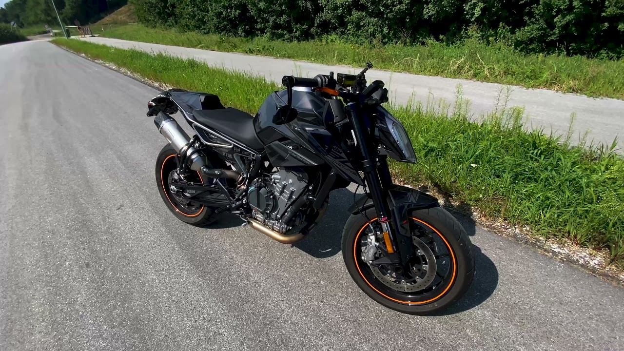 KTM DUKE 790 WALKAROUND + LEO VINCE SOUNDCHECK - YouTube