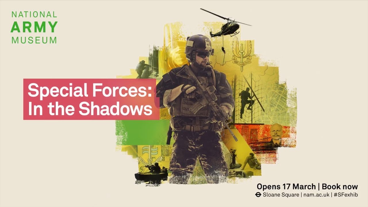 Special Forces: In the Shadows exhibition teaser - YouTube