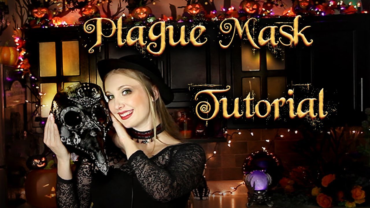 Plague Doctor Mask DIY - How to: Halloween Crafts (2020) - YouTube