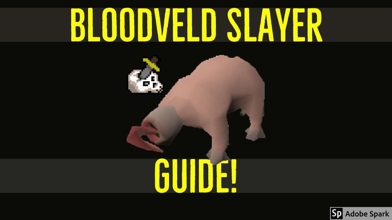 Bloodveld/Mutated Bloodveld slayer guide OSRS! - YouTube