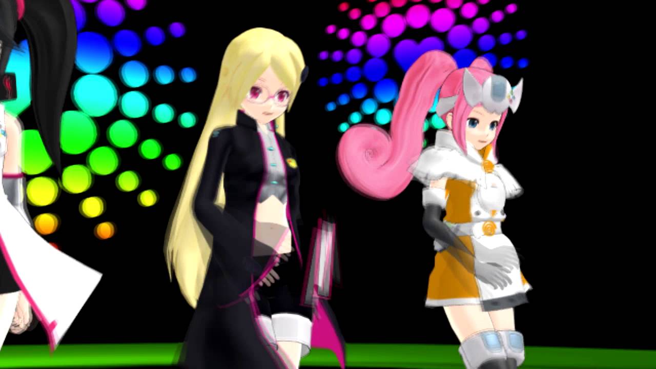 Sega Hard Girls MMD - Drop it! - YouTube
