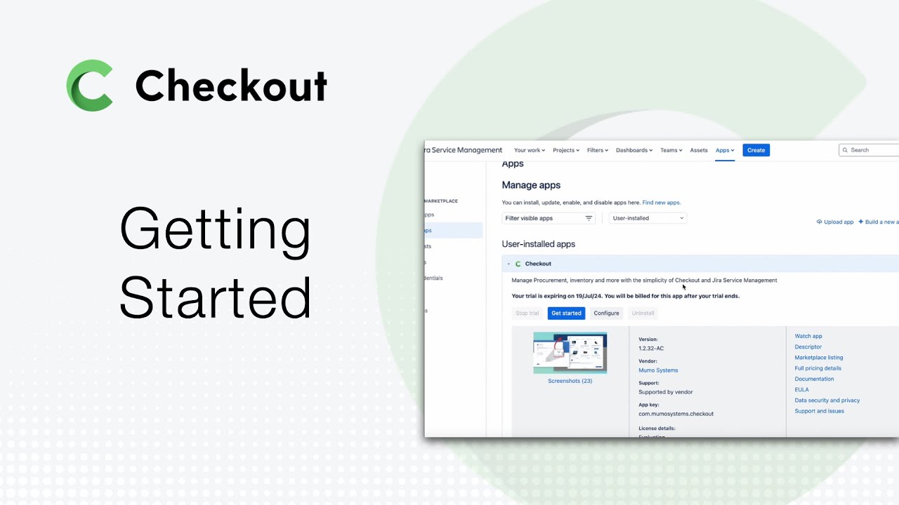 Checkout: Getting Started - YouTube