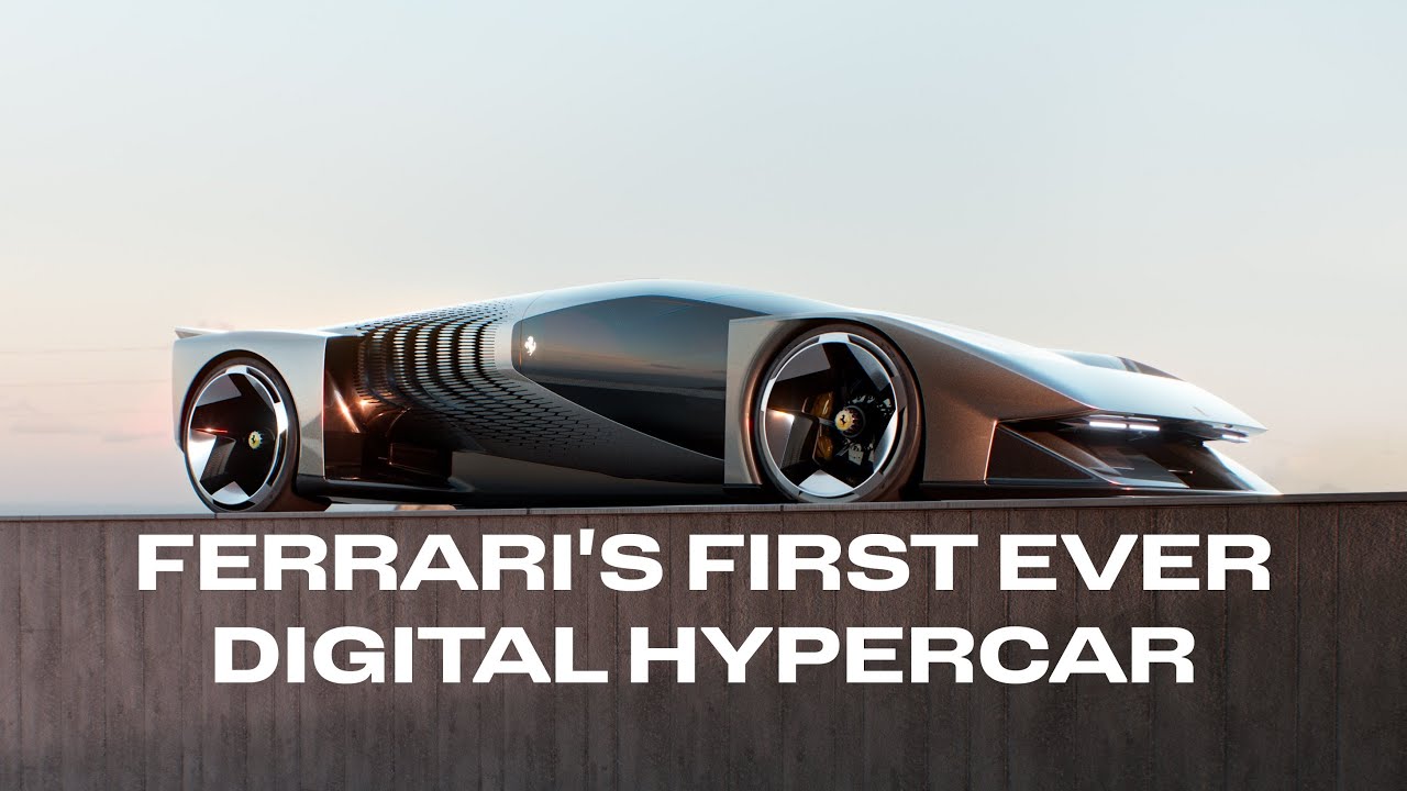 Ferrari F76: The First Digital Hypercar celebrates the Legend of Le ...